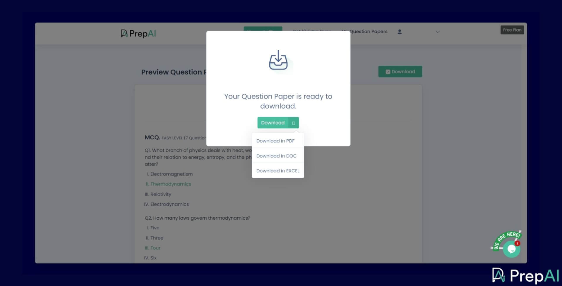 PrepAI - Most Advanced AI-Powered Question Generator