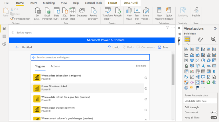 How to Export Power BI Dashboards using Power Automate