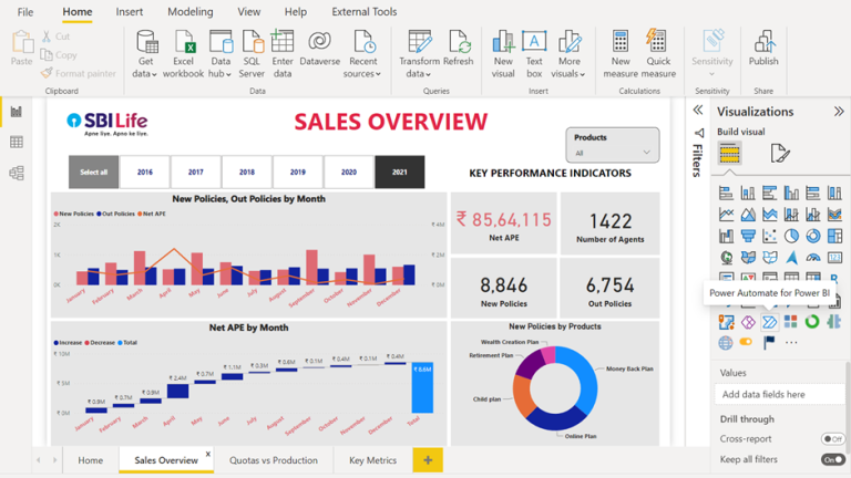 How to Export Power BI Dashboards using Power Automate