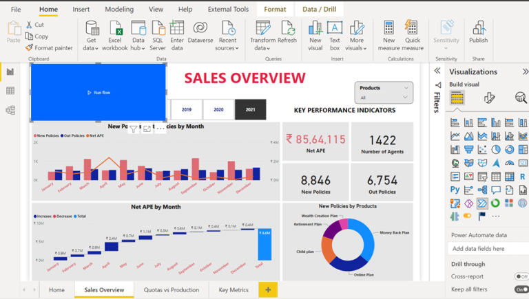 How to Export Power BI Dashboards using Power Automate