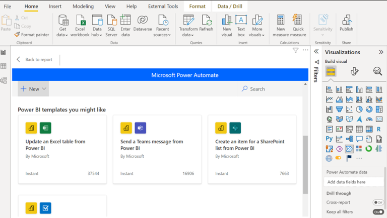 How to Export Power BI Dashboards using Power Automate