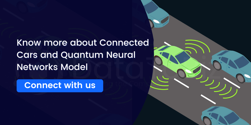 Connected Cars and Quantum Neural Network Entwined